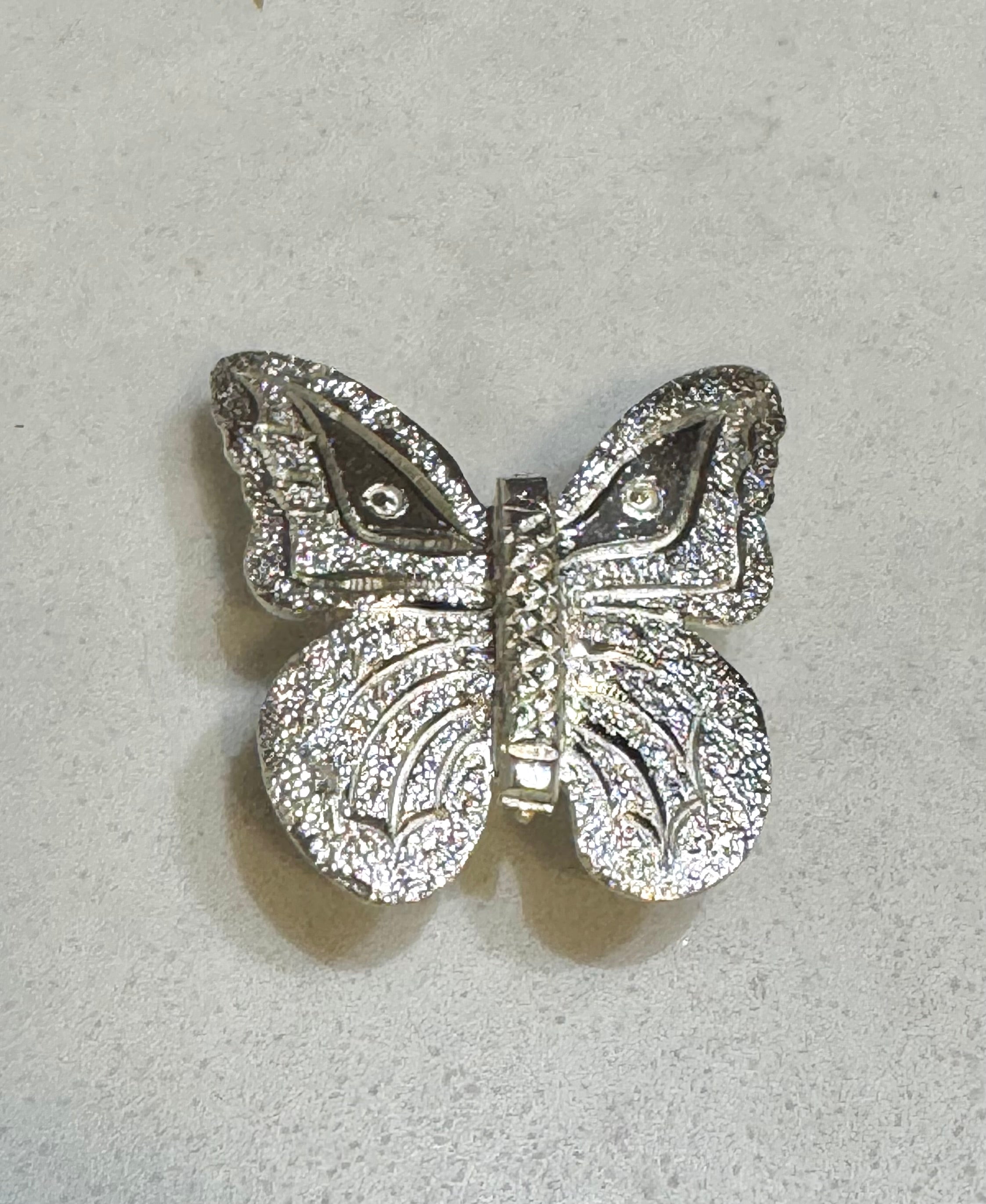 German Silver Butterfly Conchos, 1”