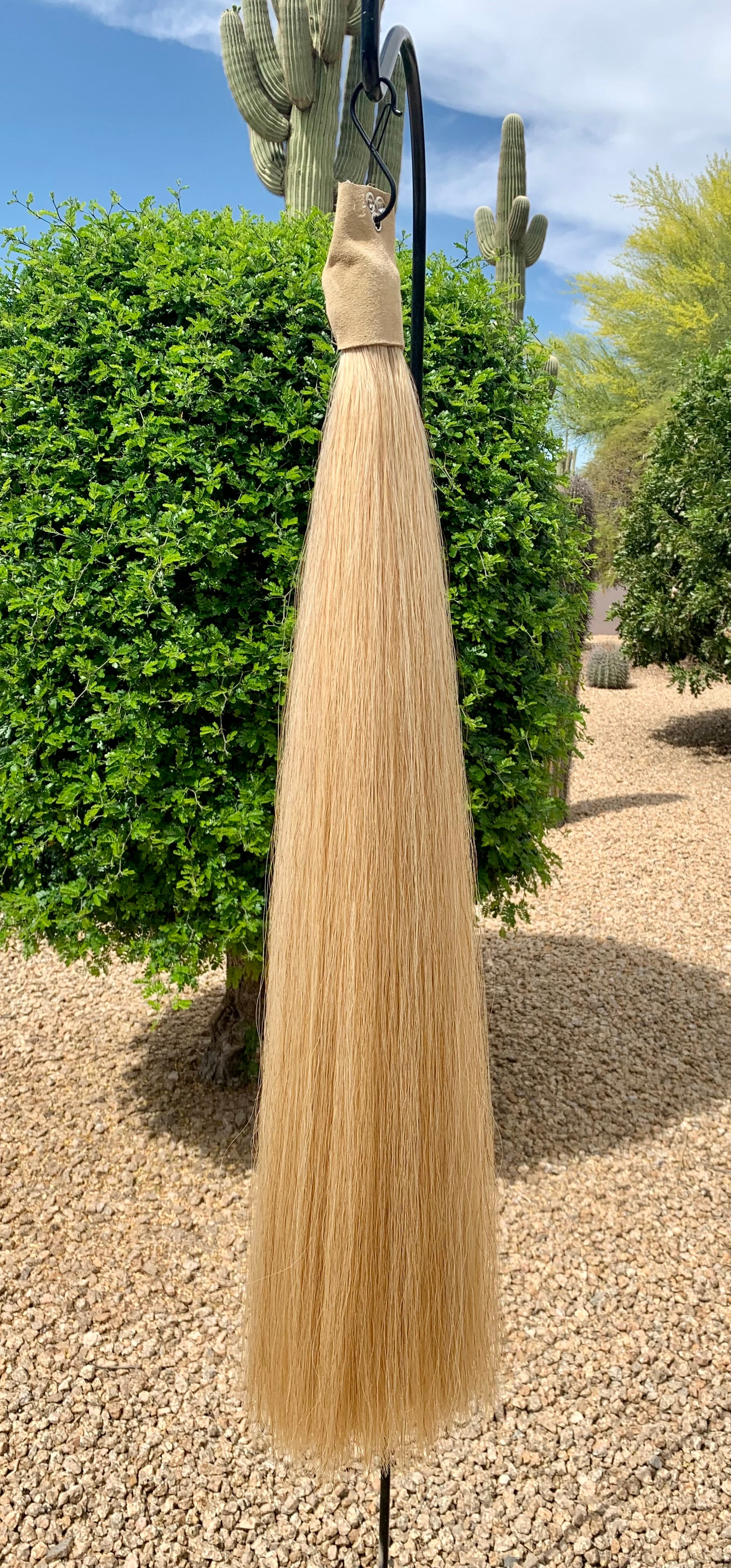 Light Flaxen Sorrel Tail Extension, 36”, 1.5 Lbs
